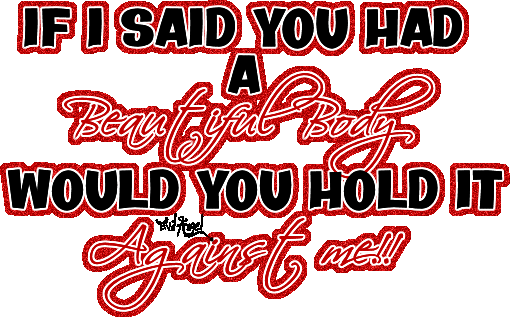 Beautiful Body (in Glitter Text)