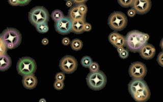 Stars flying around (in Animated GIFs)