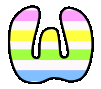 alphabets :- W (in Animated GIFs)